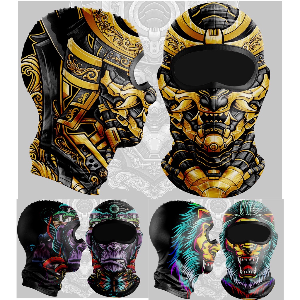 TRENDY BALACLAVA full sublimation high quality fabrics motor riders ...