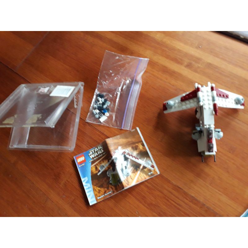 Authentic Lego star wars Republic gunship mini building set | Shopee ...