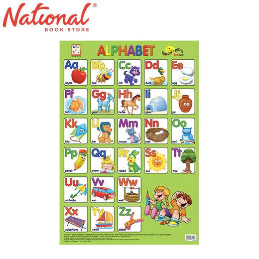 Alphabet Chart - Early Learners - Learning Aid for Kids | Shopee ...