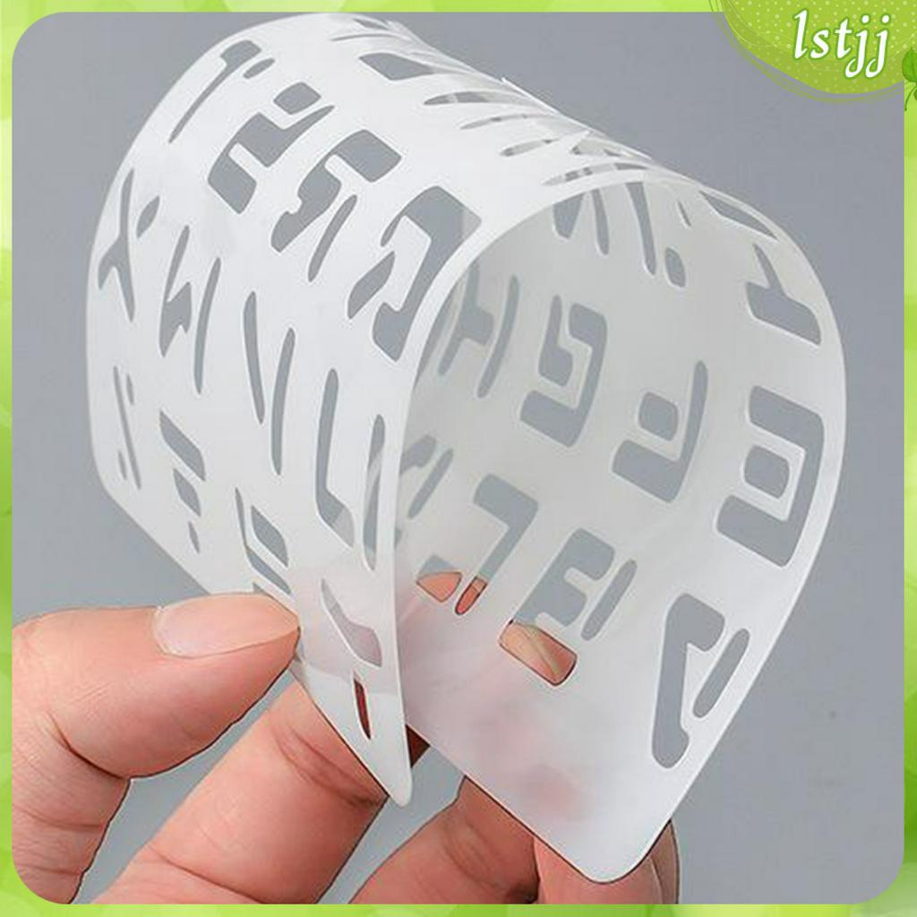 20x Alphabet Stencil Sets Rulers Letters Number Stencils Lettering ...