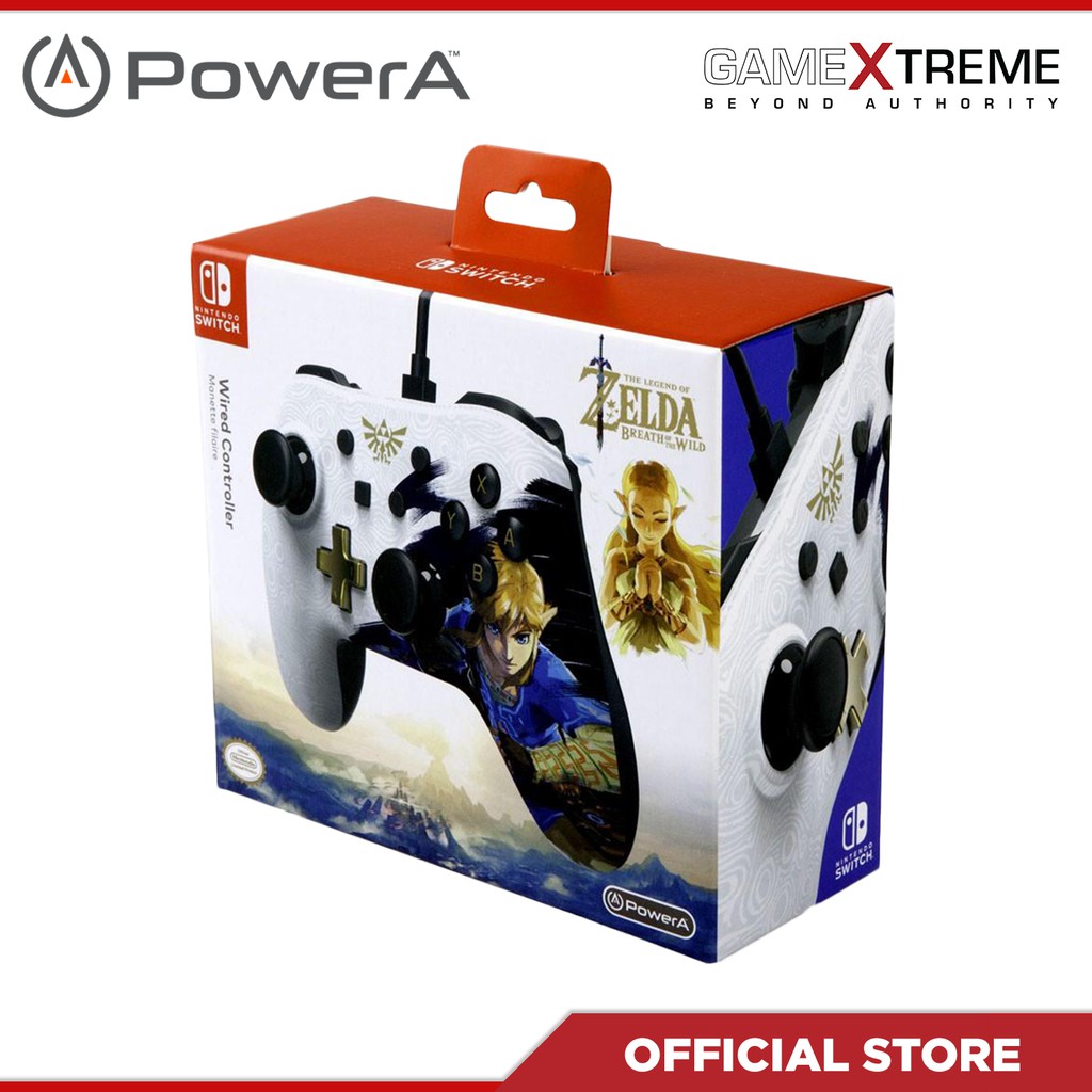 Power A Wired Controller for Nintendo Switch PLUS – Zelda: Breath of ...