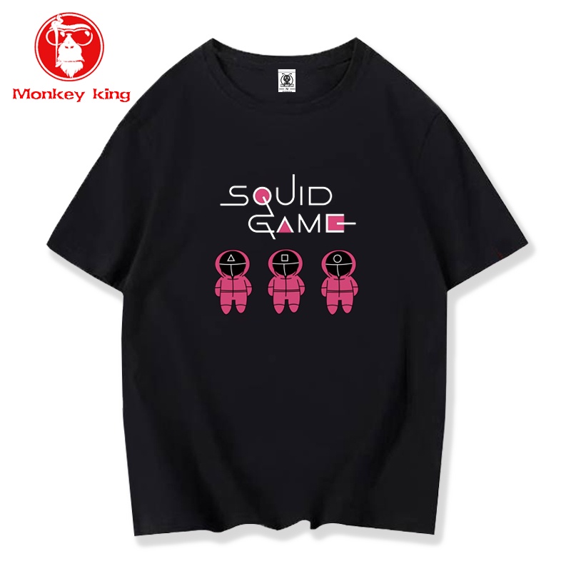 MONKEY KING COD cotton plus size tshirt for men on sale print graphic ...
