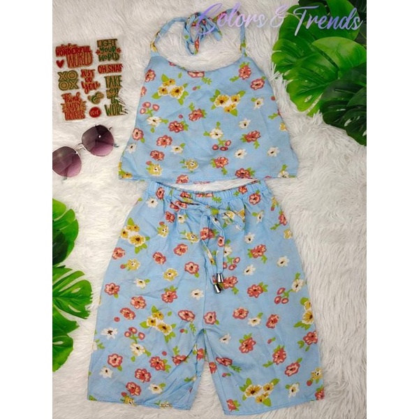 Challis Backless terno Squarepants 1-3yrs | Shopee Philippines