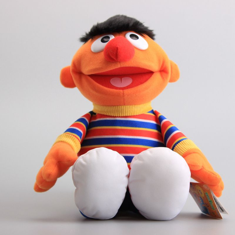 Colorful Sesame Street Plush Elmo Zoe Ernie Oscar Cookie Grover Bird ...