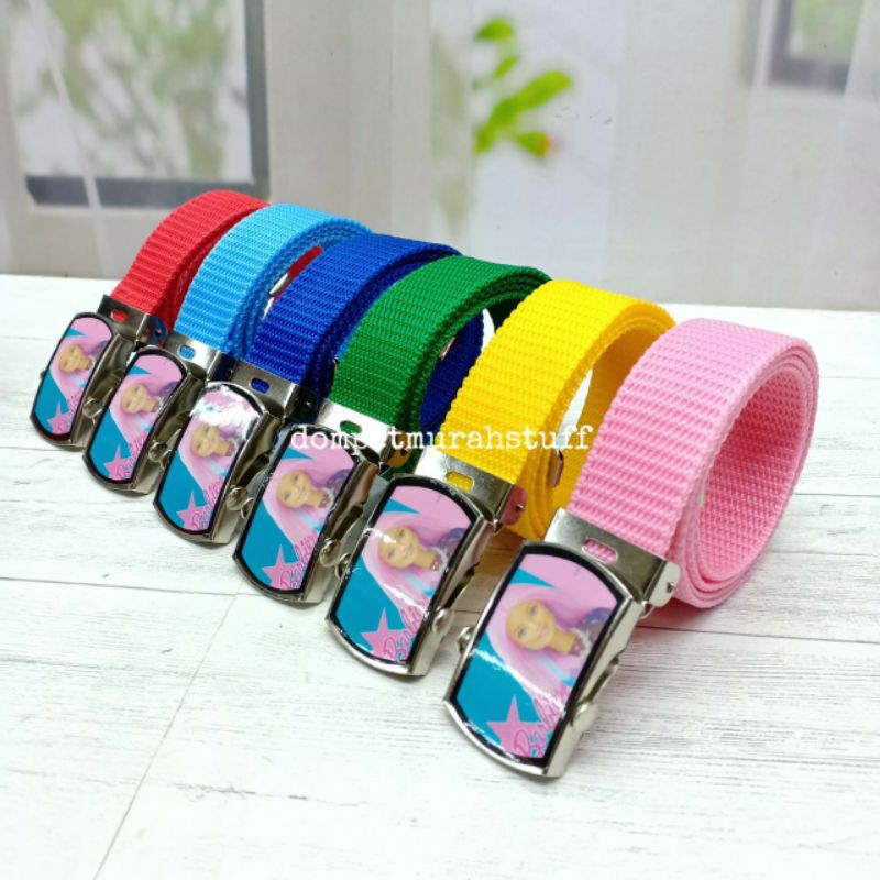 Belt Buckle For Girls And Boys Cute Character. Color Nylon. | Shopee ...