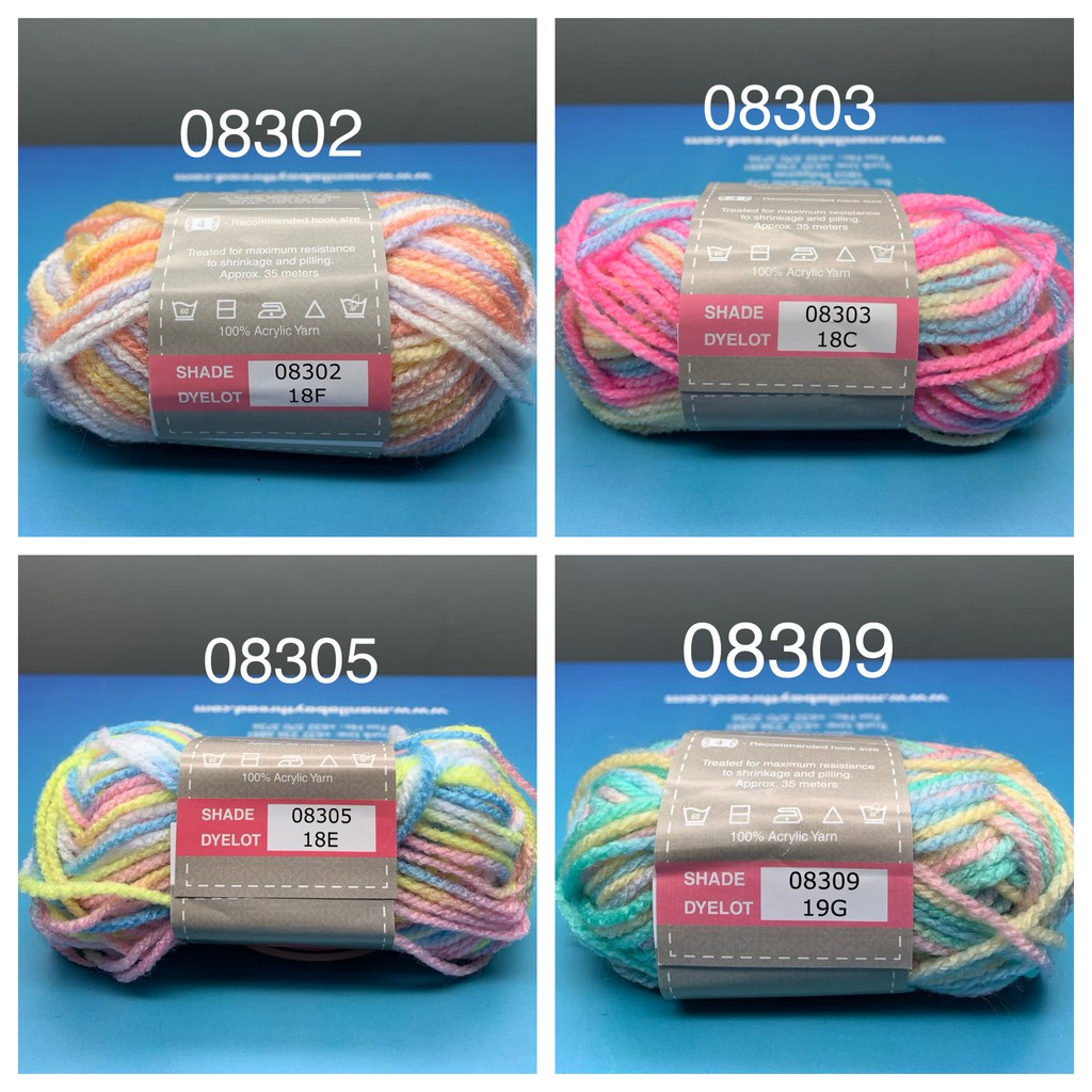 Love Knots Multicolors 15 Grams (N881A/008M) | Shopee Philippines