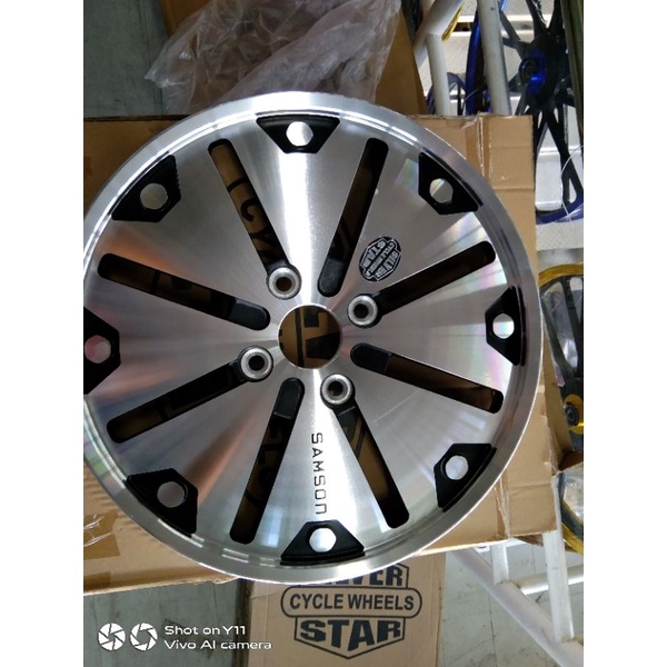 silverstar side wheel mags with hub and bearing samson | Shopee Philippines