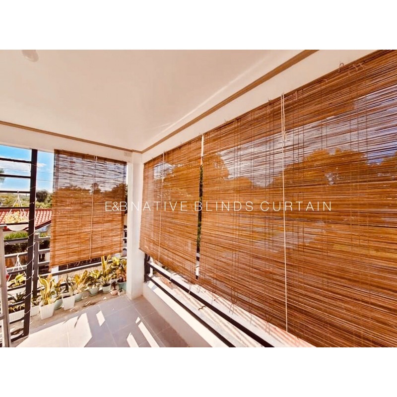 Native Blinds Curtain - Buri made | 2x5ft | 3x5ft | 4x5ft | Shopee ...