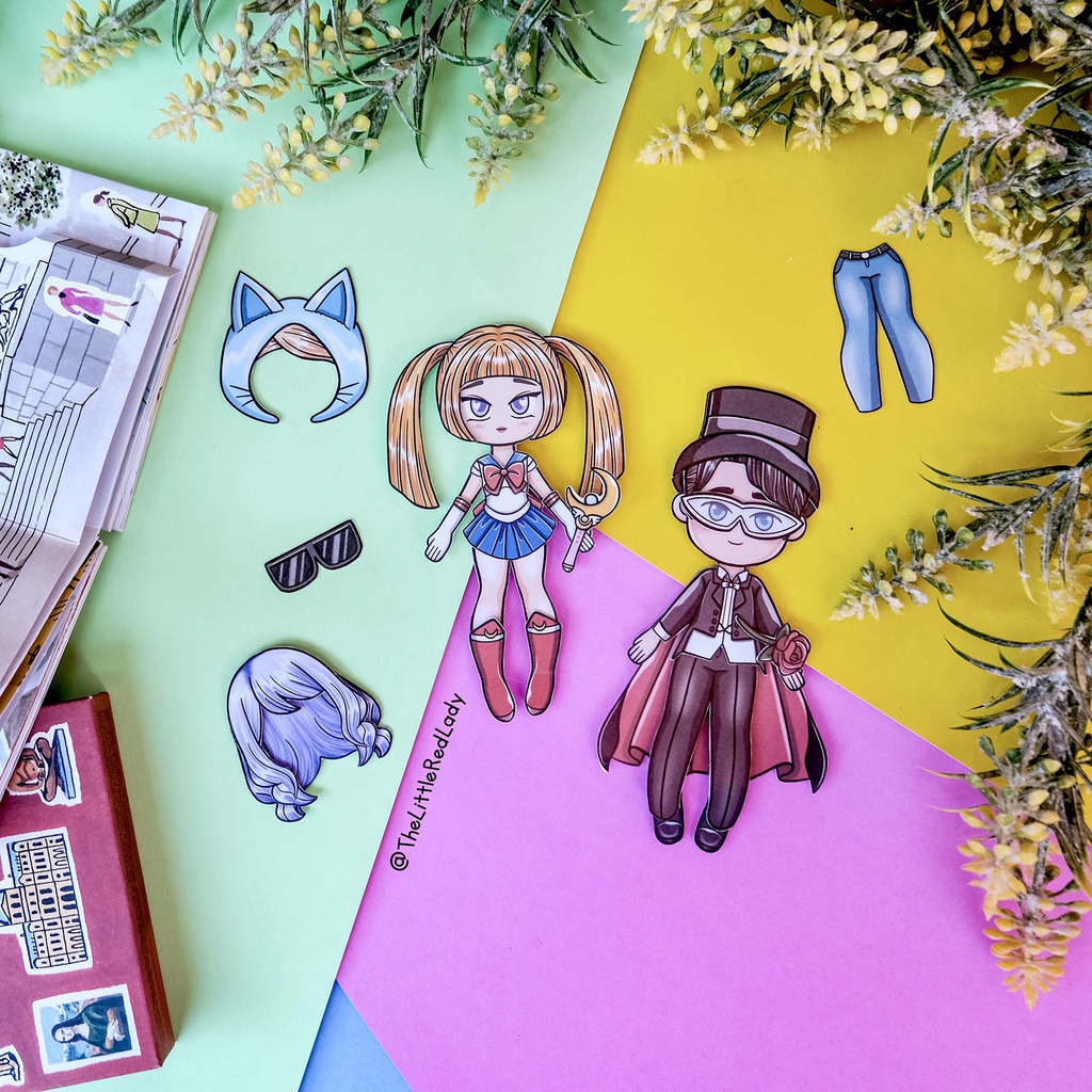 Littleredlady - "MINI Doll" series (Bepe bepean, Paper Doll ...