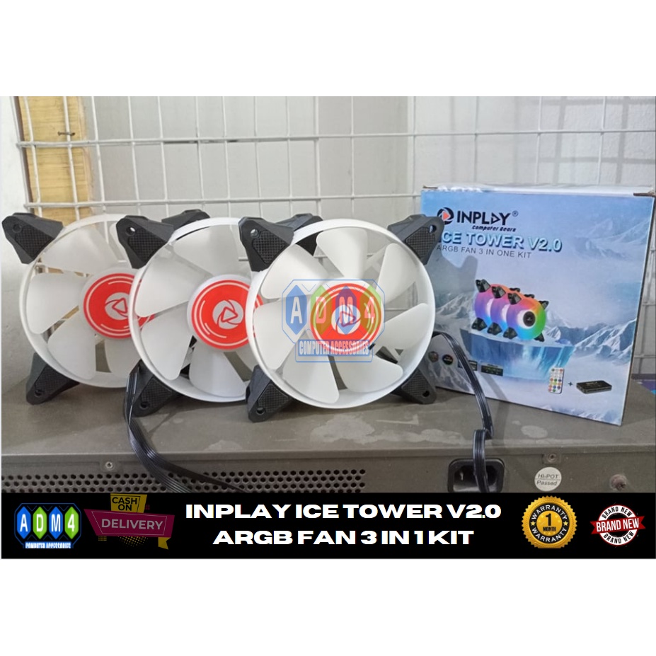 Inplay Ice tower V2.0 Argb Fan 3 in 1 kit. | Shopee Philippines