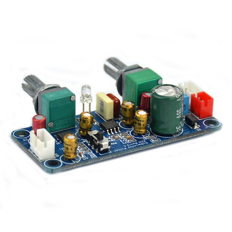 DC 9-32V Low Pass Filter Bass Subwoofer Pre-AMP Amplifier Board with ...