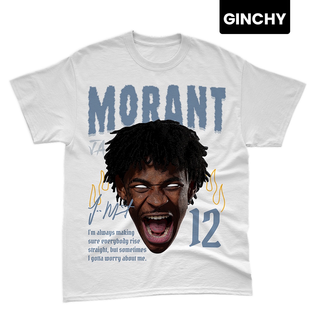 Ja Morant "BIG FACE" Tee by GINCHY | Memphis | Shopee Philippines