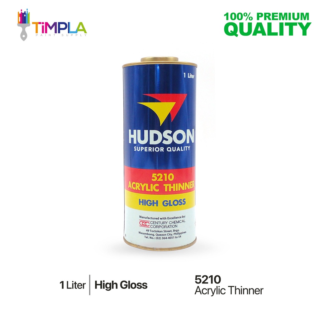 Hudson Acrylic Thinner 5210 | Shopee Philippines