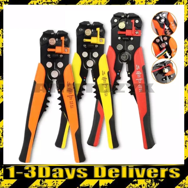 Automatic Wire Striper Cutter Stripper Crimper Pliers Crimping Terminal ...