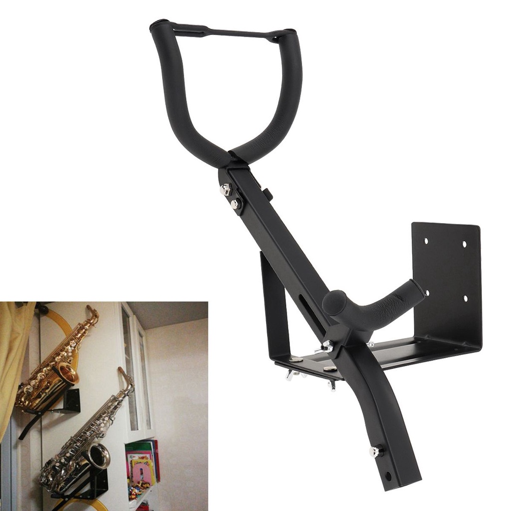 Alto Saxophone Wall Hanging Bracket Sax Hanger Hook Stand Instrument ...