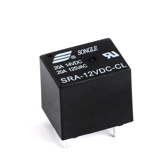 5Pcs 5V 12V 24V 20A DC Power Relay SRA-05VDC-CL SRA-12VDC-CL SRA-24VDC ...