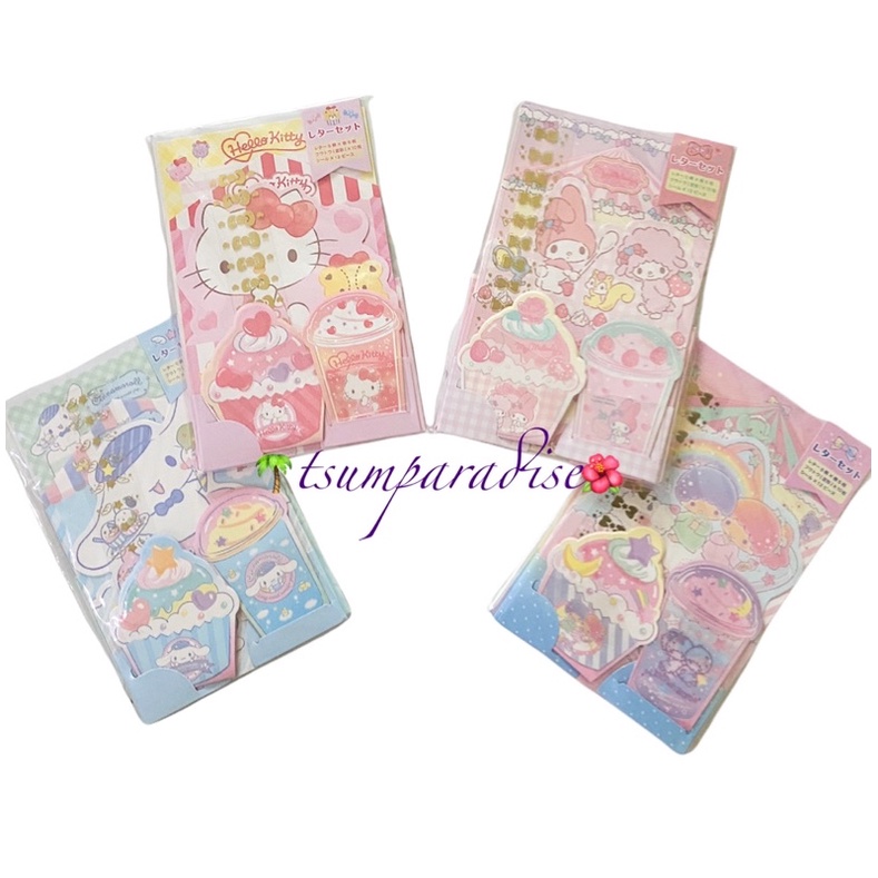 Stationery Set Cinnamoroll Hello Kitty Mewkledreamy My Melody Little ...