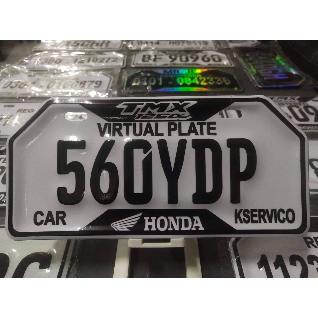 STANDARD MC PLATE (PLATE #2) | Shopee Philippines