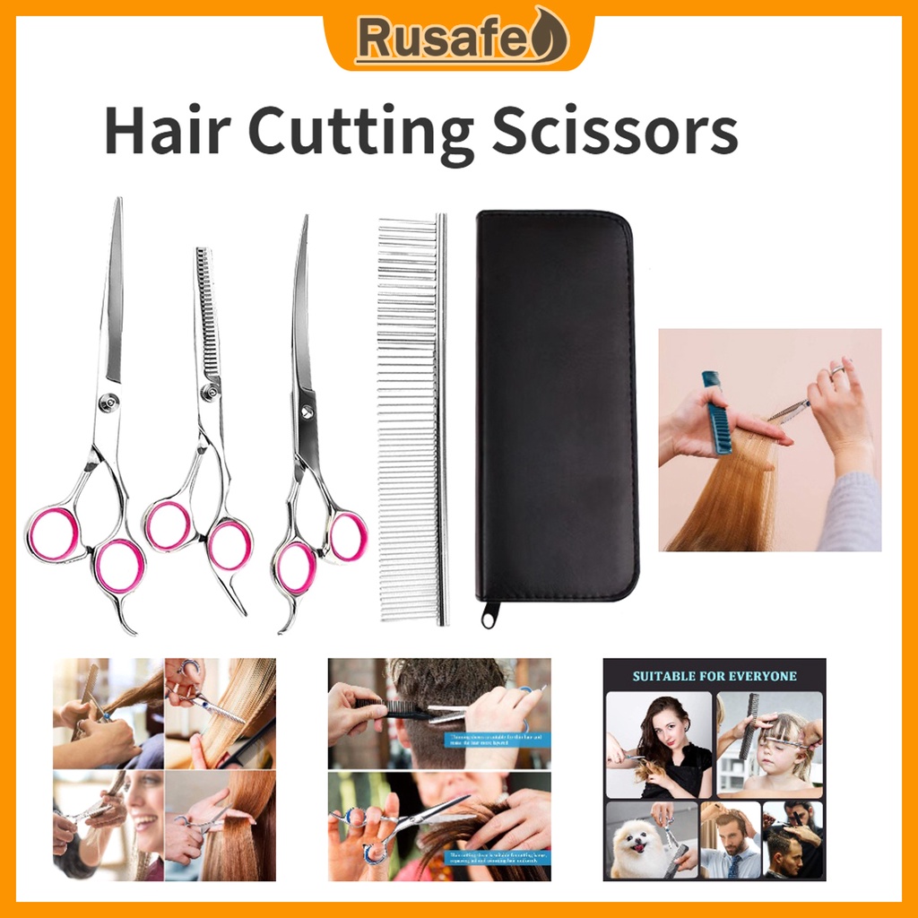 Haircut Scissors Salon Scissors For Hair Cut Tools Scissors Set Hair ...