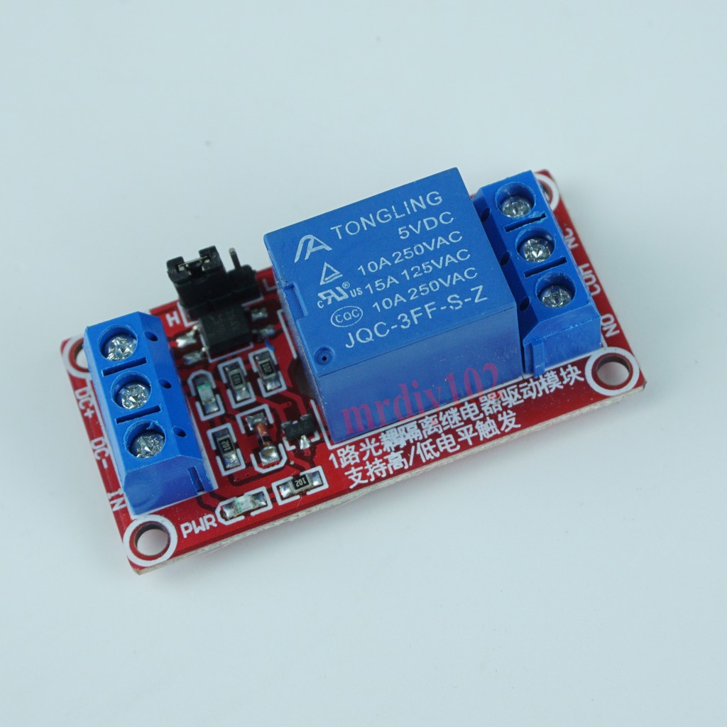 1 channel relay Module, 5v 220v -10A | Shopee Philippines