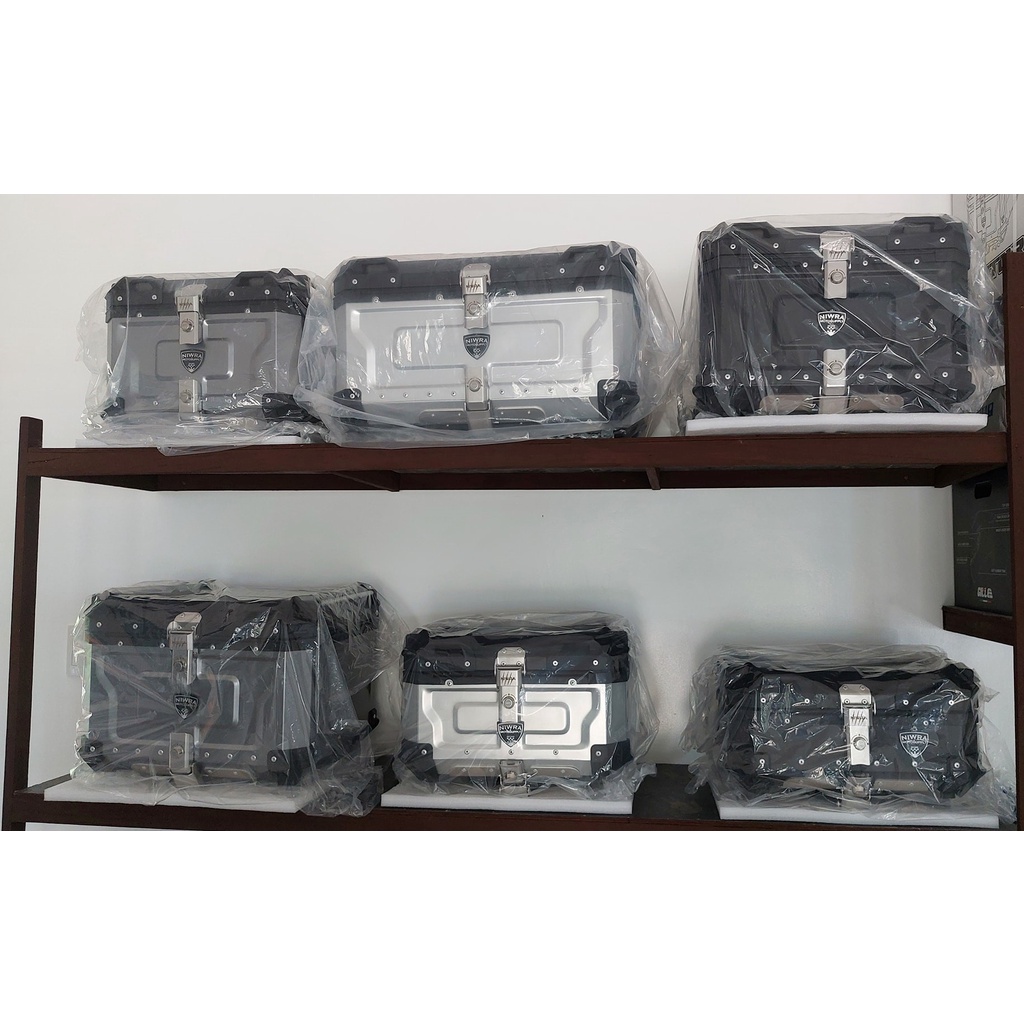 45L NIWRA motosupply RAPTOR Top Box Alloy topbox Pampanga | Shopee ...