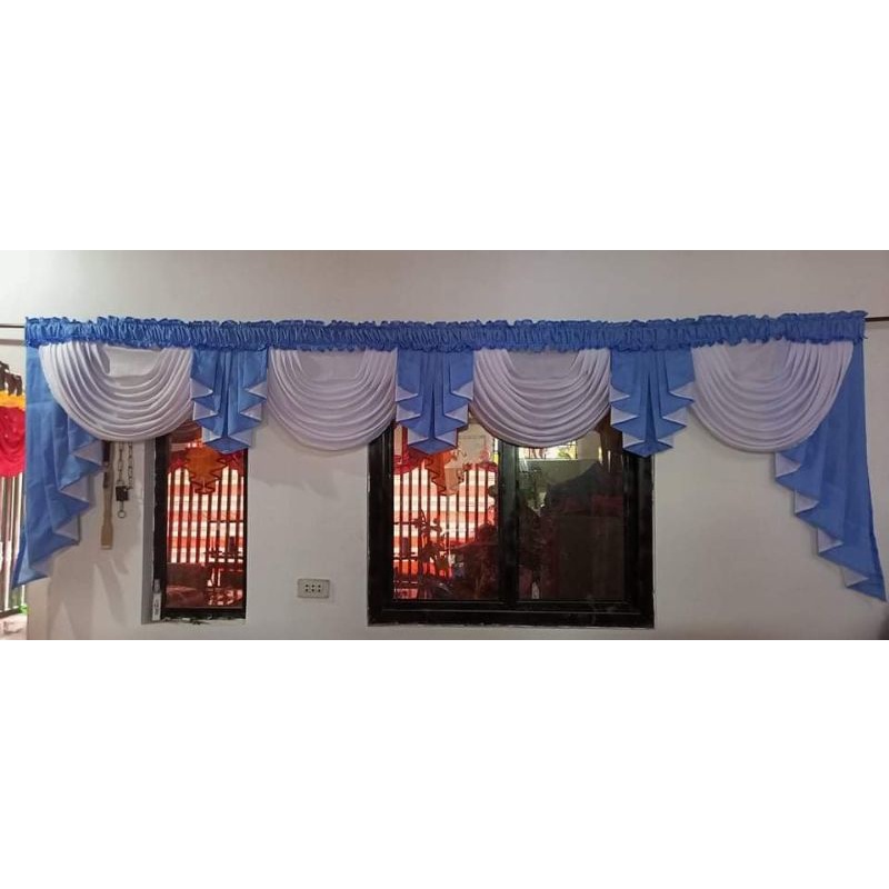 Plain geena cloth valance 130" wide available in all colors | Shopee ...