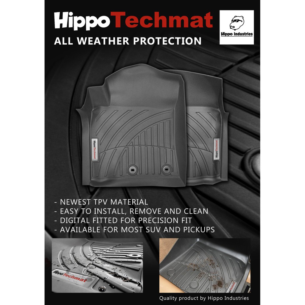 Suzuki Jimny AT 3Door 2019-2025 Pro serries Deep Dish Matting Hippo ...