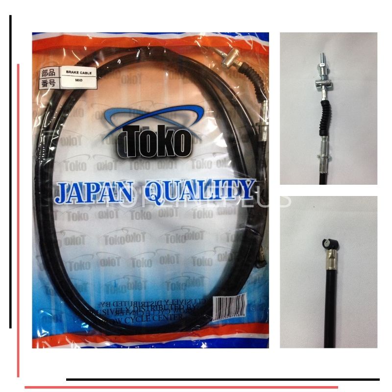 Motorcycle Cable Brake - RS110F, CB125, Mio, Rusi, Click, TMX, Zoomer ...