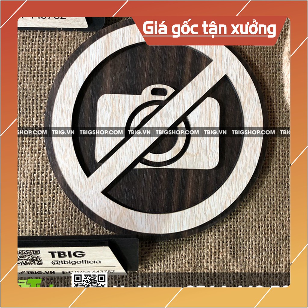 [1 Best SELLING] laser-cut wooden prohibited sign with 2 layers of ...