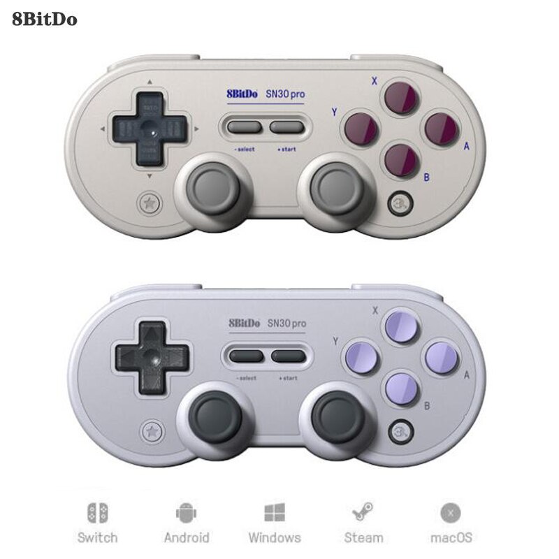 8BitDo SN30 Pro Game Controller for Switch Android MacOS Steam Windows PC Joystick Wireless ...