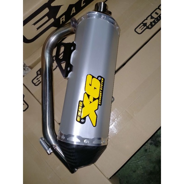 Exos X6 pipe for mio 125/gravis/Burgman /nmax v1/soulty/Gear125 ...