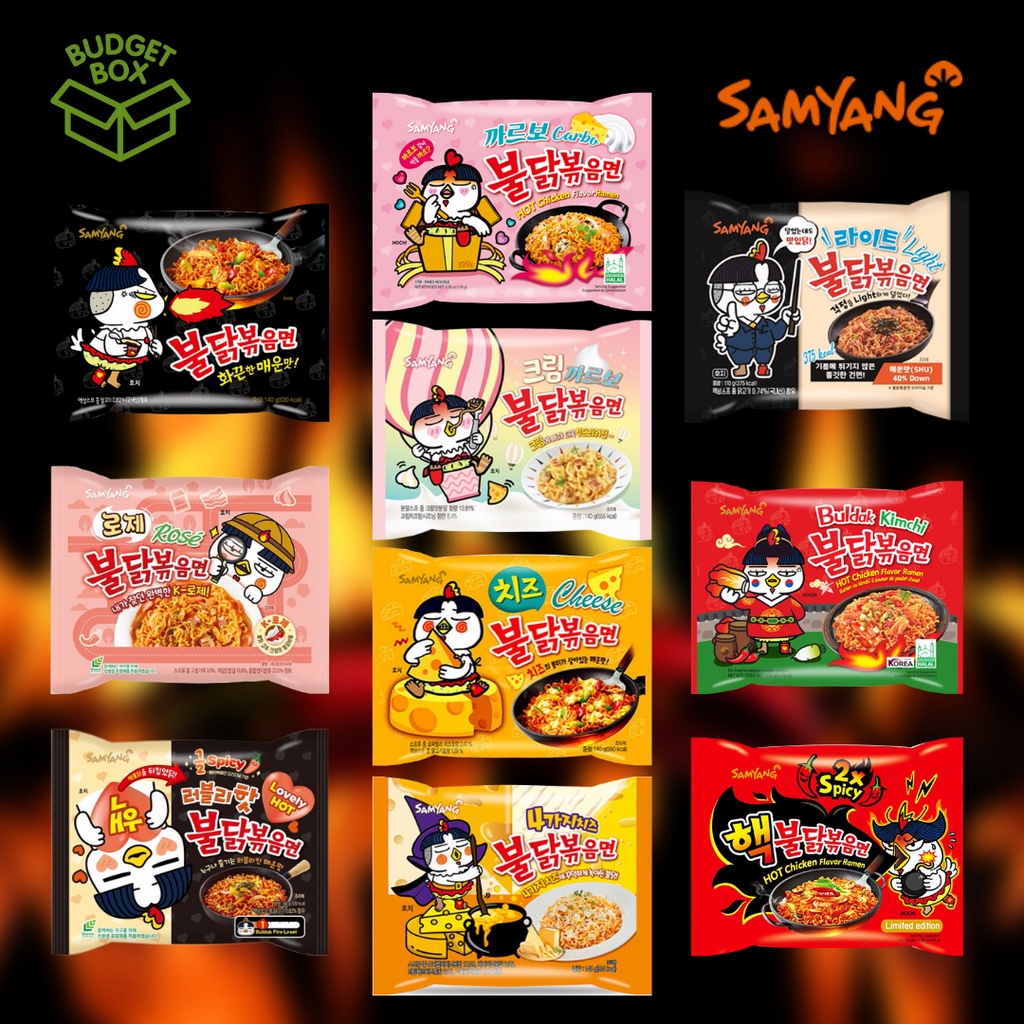 [Samyang] Buldak Ramyun Fire Chicken Ramen Pouch | Shopee Philippines