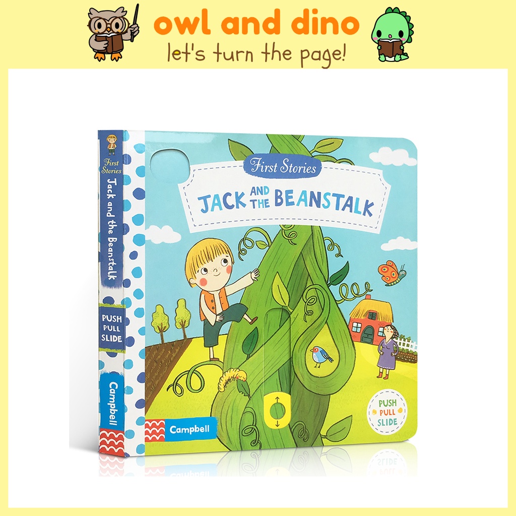 First Stories: Jack and the Beanstalk (Interactive Boardbook) | Shopee ...