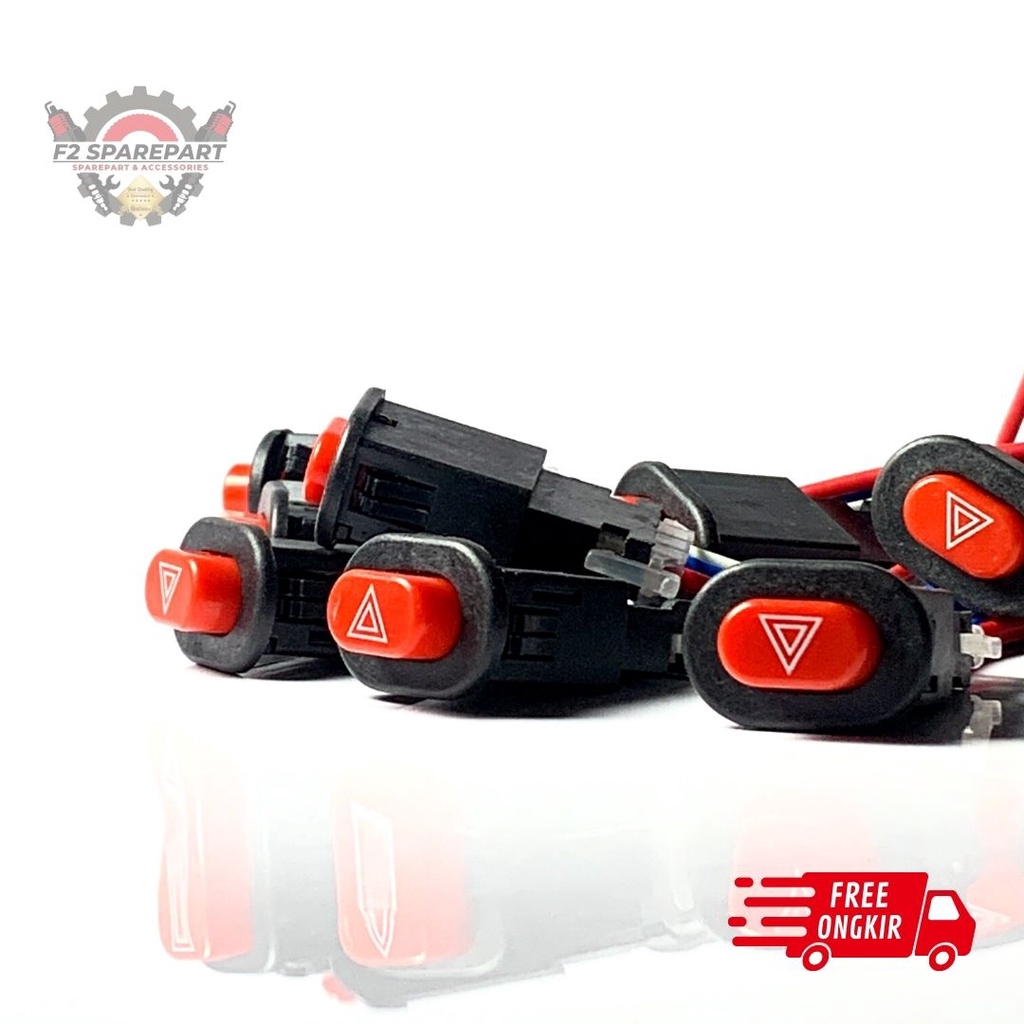 TOMBOL Hazard Button Universal Hazard Turn Signal Switch Hidden Button ...