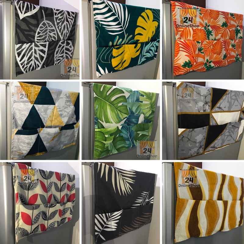 New Ref Cover with Pocket (Refrigerator Cover) | Shopee Philippines