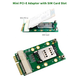 Mini PCI-E Adapter Card mPCIe with SIM Card Slot for 3G 4G Module USIM Card Slot Extension ...