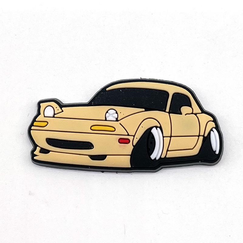 Cartoon Jeep Jdm jibitz simulation Cars Shoe Charms Truck Jibitz Charm ...