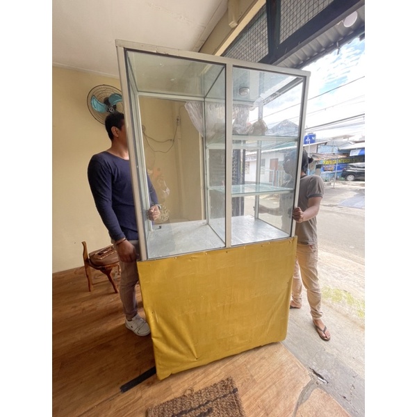 Glass Showcase Rack For Food Stalls | Shopee Philippines