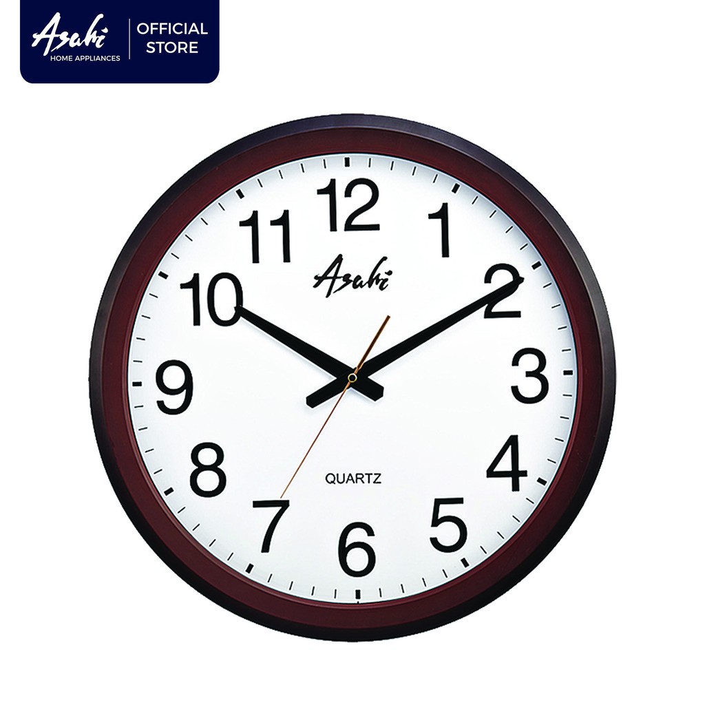 Asahi AD072 Round Wall Clock 18 inches | Shopee Philippines