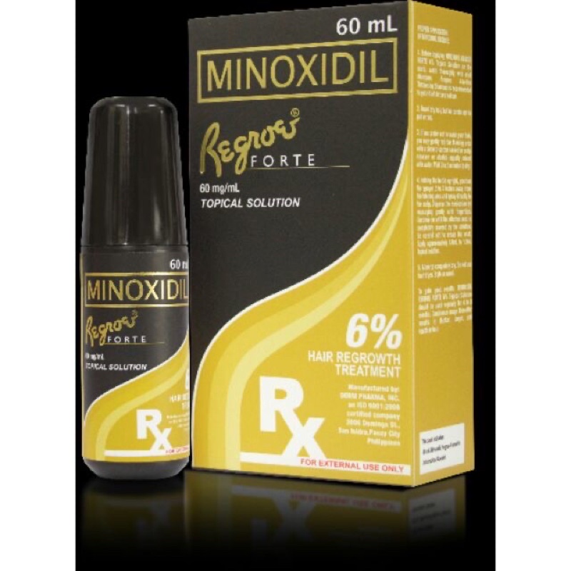 Regroe Minoxidil 120ml And 60ml Shopee Philippines