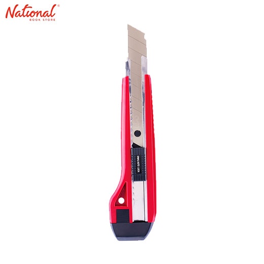 Deli Handheld Cutter Auto Lock Red Big 2041 | Shopee Philippines