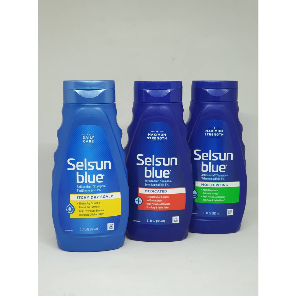 Selsun Blue Anti Dandruff Shampoo Bottle Pro-X | Shopee Philippines