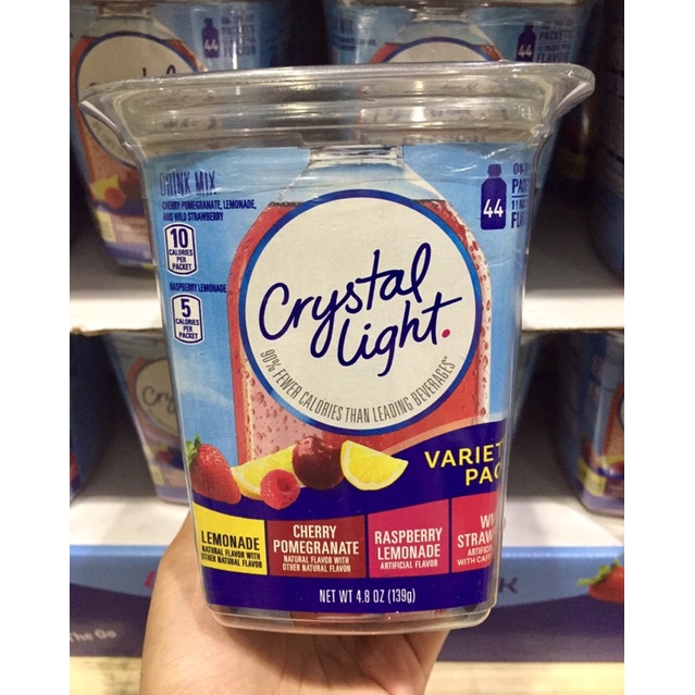 Crystal Light On-The-Go Drink Mix Variety Pack 44s | Shopee Philippines