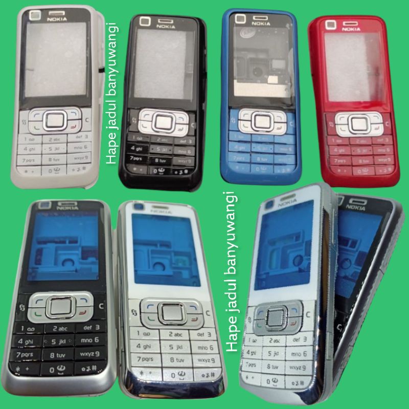 Nokia 6120c full set housing casing + Grade AAA bone | Shopee Philippines