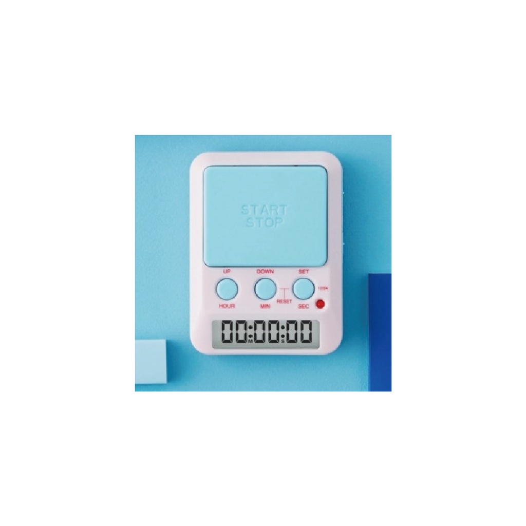 DRETEC Study Timer Stopwatch for Student Two-Tone Color Design Mini ...