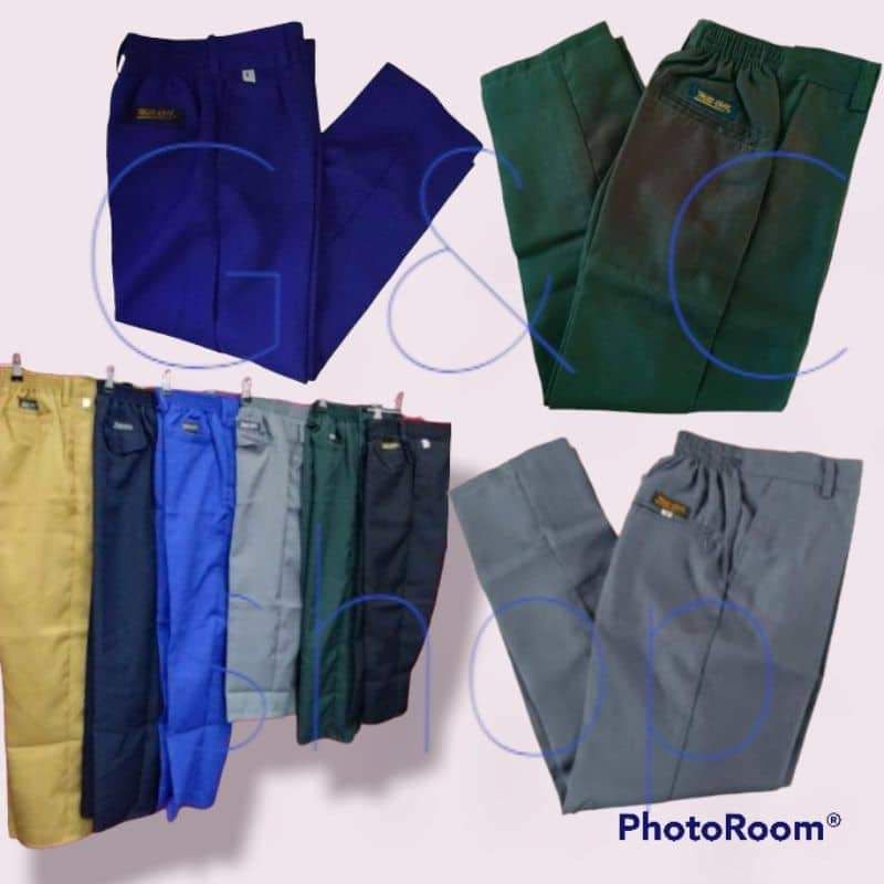 COLORED SLACKS PANTS FIR KIDS TO TEENAGE GARTIRIZE,BATTLEGREEN.MAROON ...