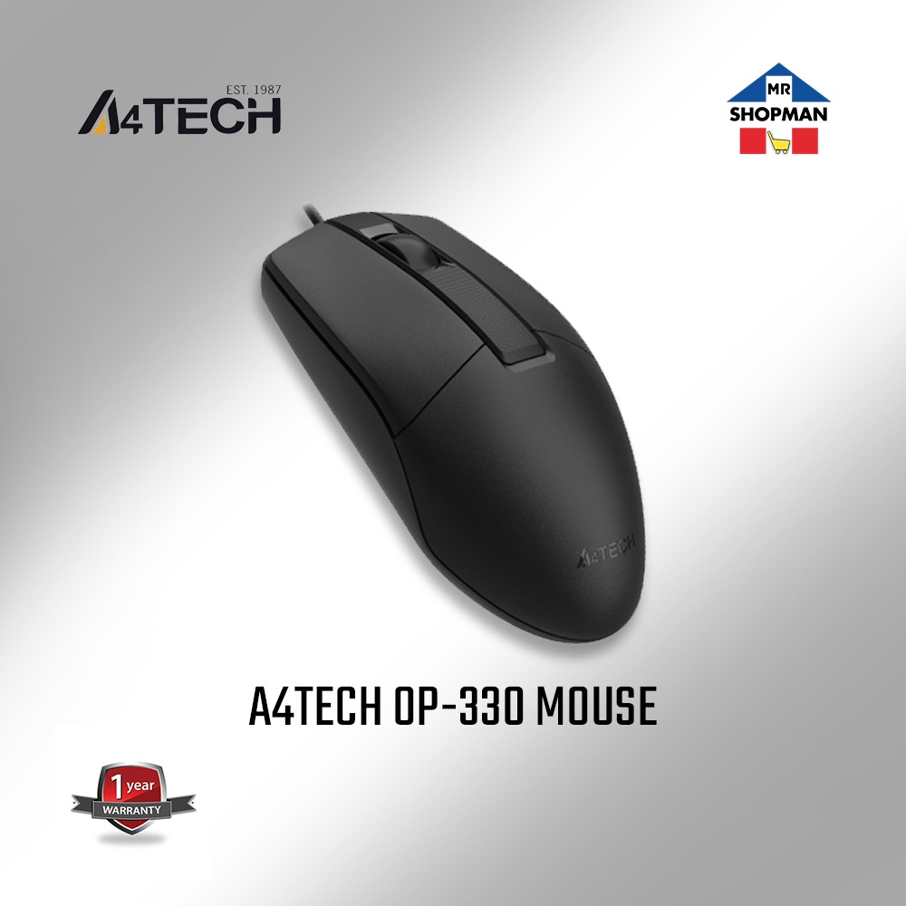 A4tech Optical Wired Mouse OP330 | Shopee Philippines