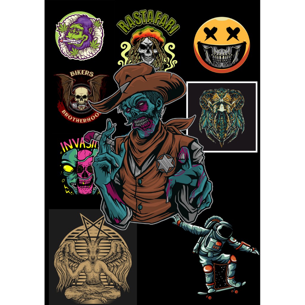 Motor cool sticker WATER PROOF | Shopee Philippines