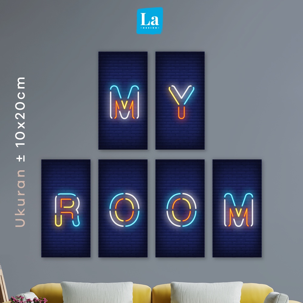 Neon Aesthetic Alphabet Posters Alphabet Neon Aesthetic Wall Posters ...