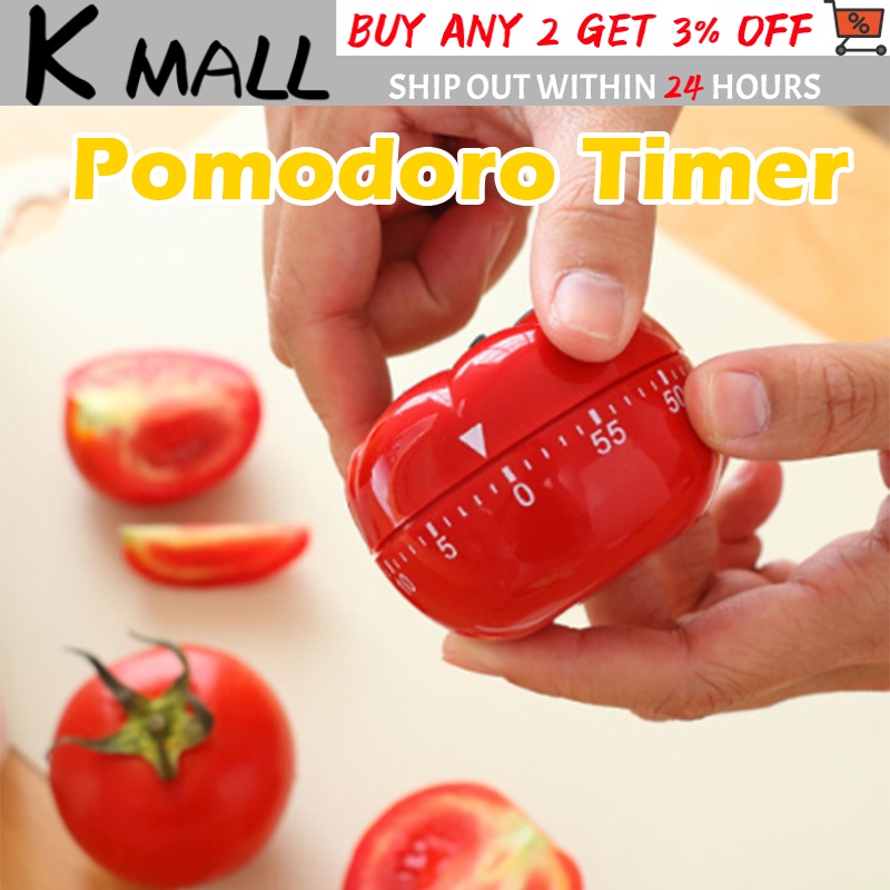 Tomato Timer Electronic Kitchen Timer Reminder Pomodoro Countdown ...